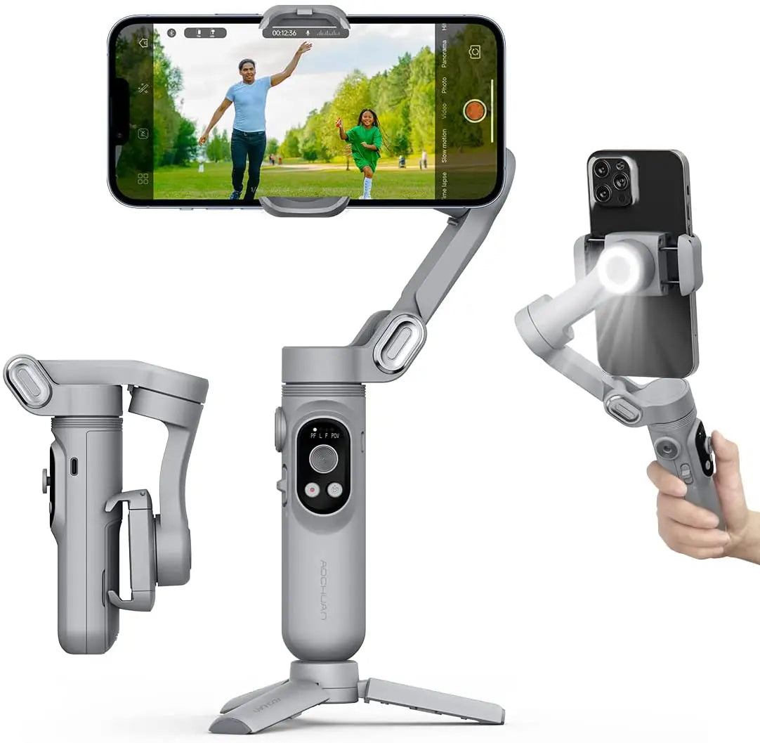Handheld Gimbal Stabilizer 3-Axis Smart X Pro Professional – KESSO STORE