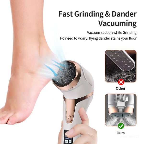 Electric Foot Grinder Callus Remover Professional Pedicure Machine Rec ...